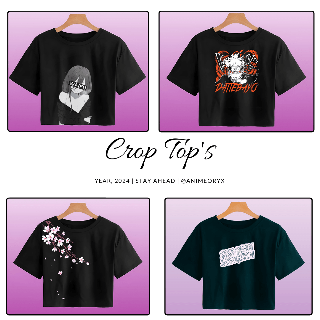 Crop-top's collection